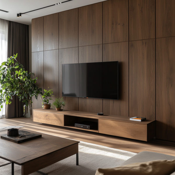 Funierplatte in verschiedenen Holzoptiken nach Maß