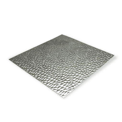 Hammerschlag Blech aus Aluminium, individueller Zuschnitt