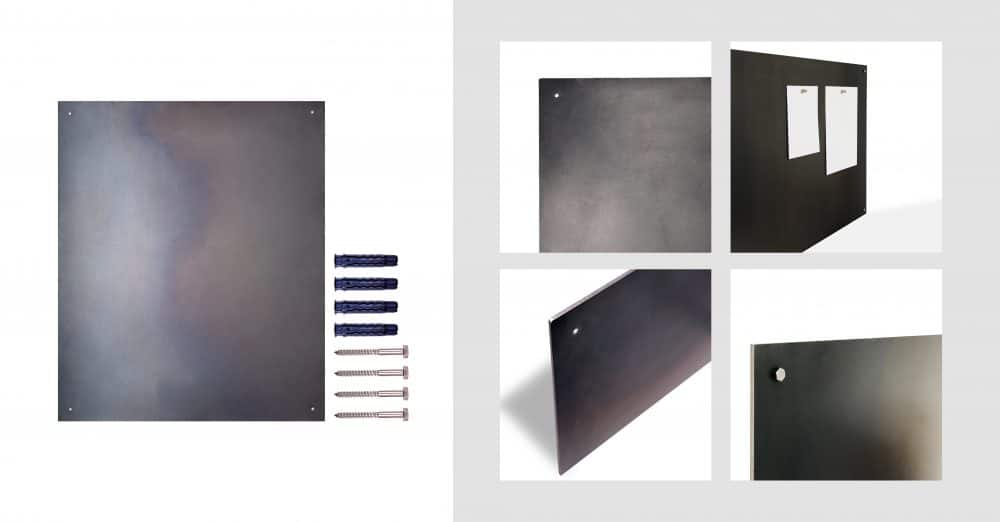 Magnettafel aus Rohstahl • Zuschnittprofi.de